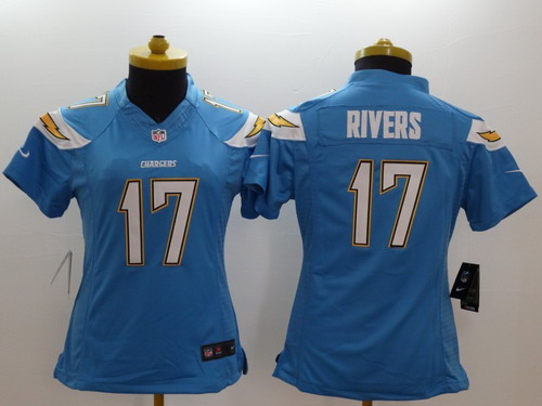 Nike San Diego Chargers #17 Philip Rivers 2013 Navy Blue Limited Womens ...