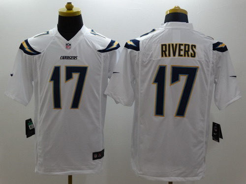 Nike San Diego Chargers #17 Philip Rivers 2013 White Limited Jersey on ...