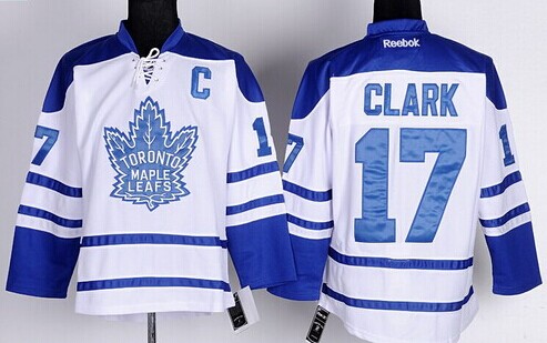 Toronto Maple Leafs #17 Wendel Clark White Third Jersey on sale,for ...