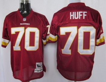 Washington Redskins #70 Sam Huff Red Throwback Jersey on sale,for Cheap ...