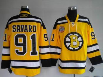 Boston Bruins #91 Marc Savard Yellow Jersey on sale,for Cheap,wholesale ...
