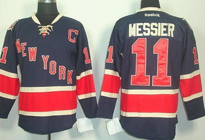 New York Rangers #11 Mark Messier Navy Blue Third 85TH Jersey on sale ...