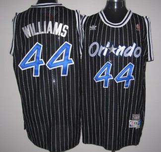 Orlando Magic #1 Penny Hardaway Black Swingman Throwback Jersey on sale ...