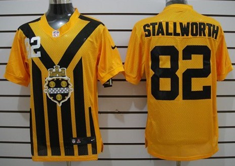 Nike Pittsburgh Steelers #82 John Stallworth 1933 Yellow Throwback ...