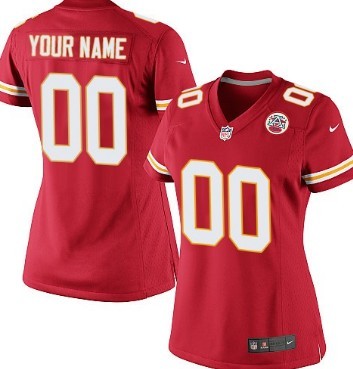 Women's Nike Kansas City Chiefs Customized Red Limited Jersey on sale ...