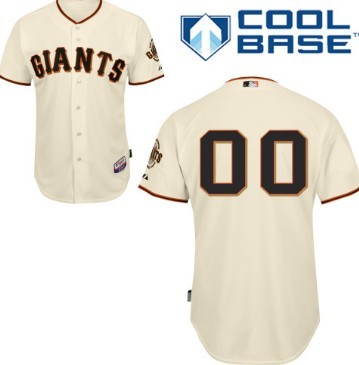 Men's San Francisco Giants Customized Cream Jersey on sale,for Cheap ...