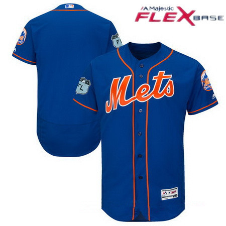 Men's New York Mets Majestic Royal Blue 2017 Spring Training Authentic ...