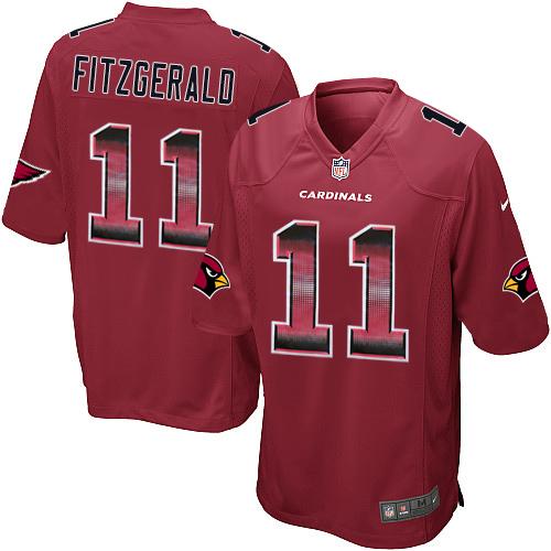 Nike Arizona Cardinals #11 Larry Fitzgerald Red Team Color Men's ...