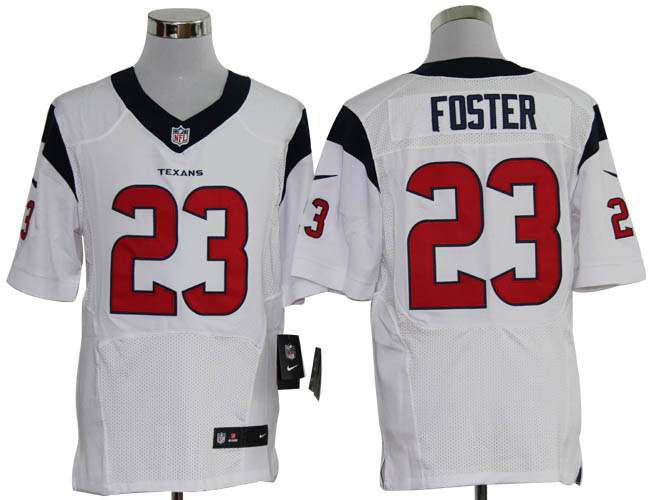 Size 60 4XL-Arian Foster Houston Texans #23 White Stitched Nike Elite ...