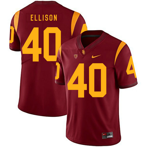 USC Trojans 40 Rhett Ellison Red College Football Jersey on sale,for ...