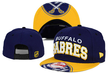 NHL Buffalo Sabres Team Logo Navy Snapback Adjustable Hat on sale,for ...