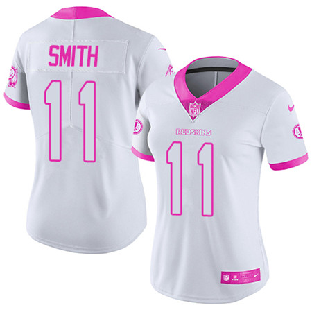 Women's Nike Washington Redskins #11 Alex Smith Gold Stitched NFL ...