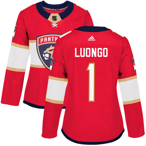 Adidas Florida Panthers 63 Evgenii Dadonov Red Home Authentic Womens