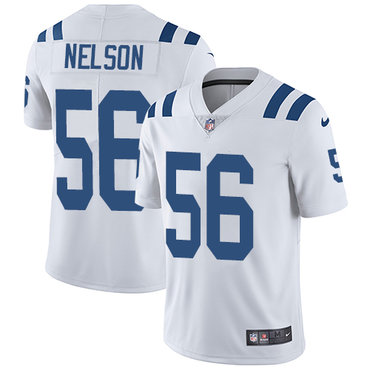 Nike Indianapolis Colts #56 Quenton Nelson White Men's Stitched NFL ...