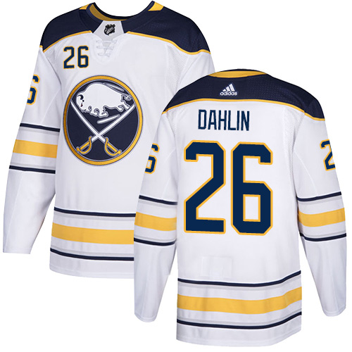 Adidas Buffalo Sabres #26 Rasmus Dahlin White Road Authentic Stitched ...