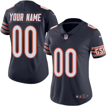 Men's Nike Chicago Bears Customized Orange Alternate Vapor Untouchable ...