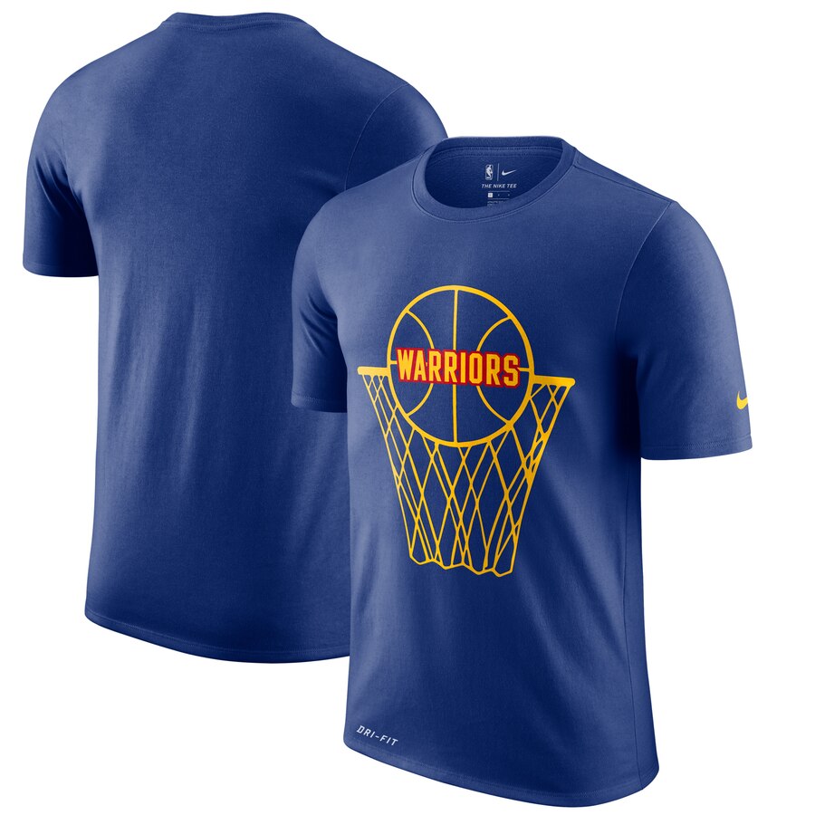 Golden State Warriors Nike Hardwood Classics Performance T-Shirt Royal ...