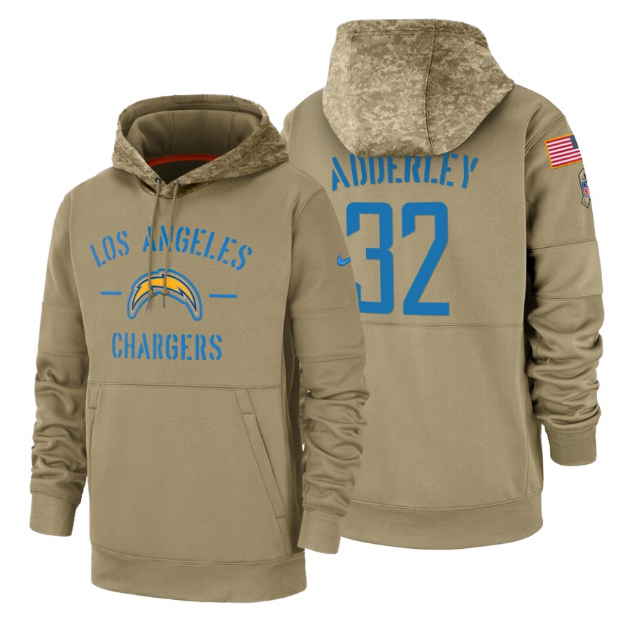Los Angeles Chargers #99 Jerry Tillery Nike Tan 2019 Salute To Service ...
