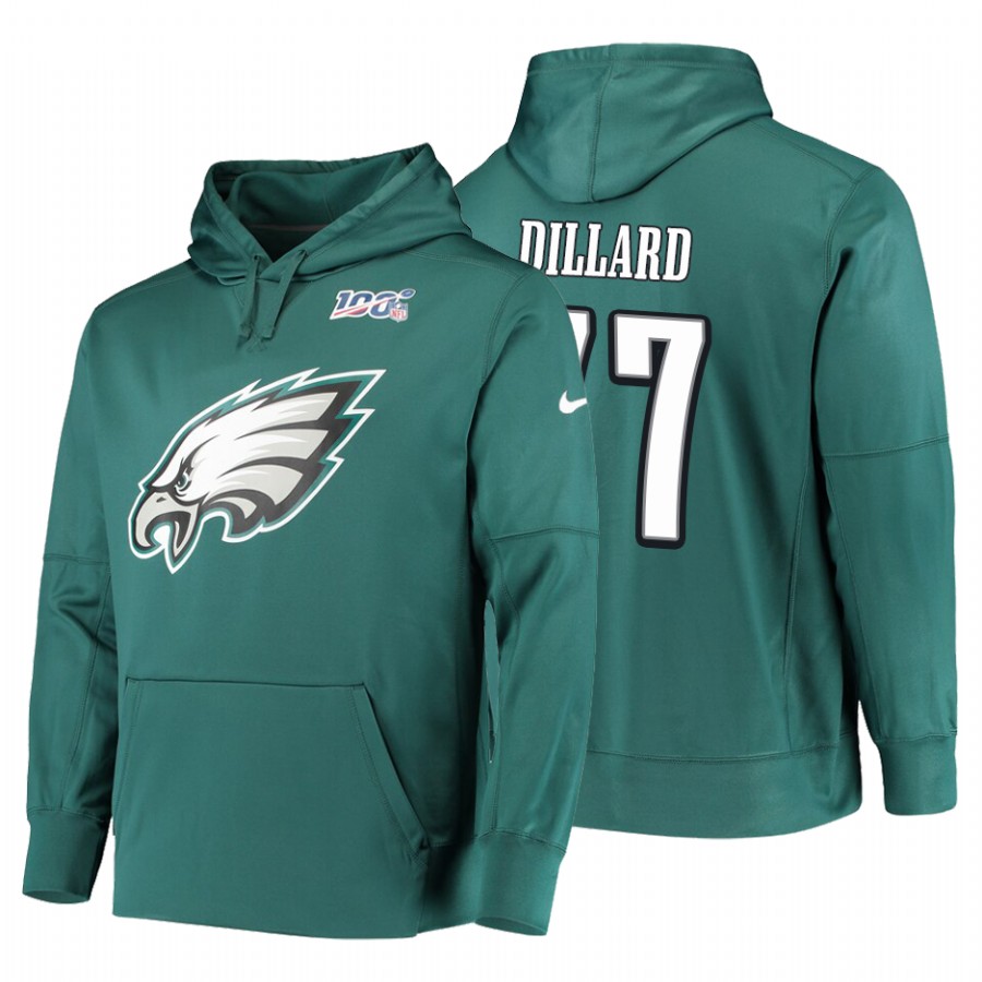 Philadelphia Eagles #77 Andre Dillard Nike NFL 100 Primary Logo Circuit ...