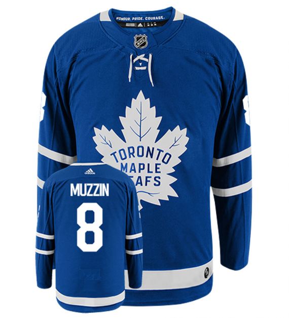 Men's Adidas Toronto Maple Leafs #8 Jake Muzzin Royal Blue NHL Home ...