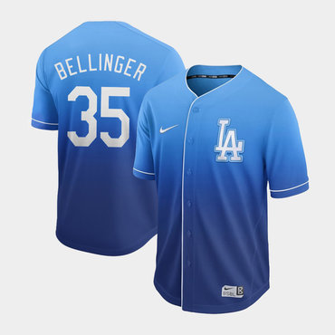 Men's Los Angeles Dodgers 35 Cody Bellinger Blue Drift Fashion Jersey ...