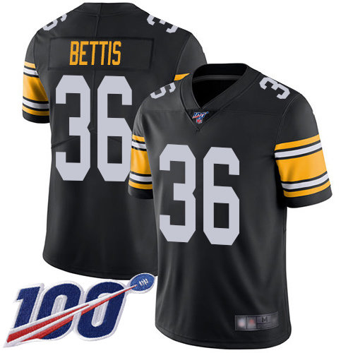 Nike Steelers #36 Jerome Bettis Gold Men's Stitched NFL Limited ...