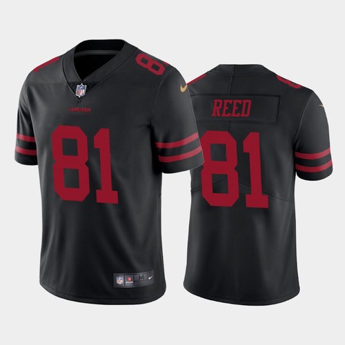 Youth San Francisco 49ers #81 Jordan Reed Black Limited Alternate Vapor ...