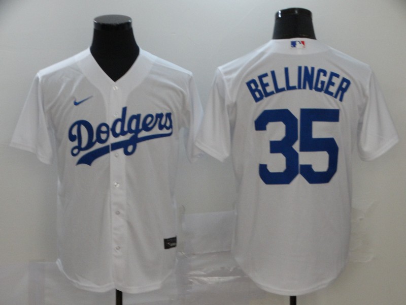 Men's Los Angeles Dodgers #35 Cody Bellinger Blue Stitched MLB Cool ...