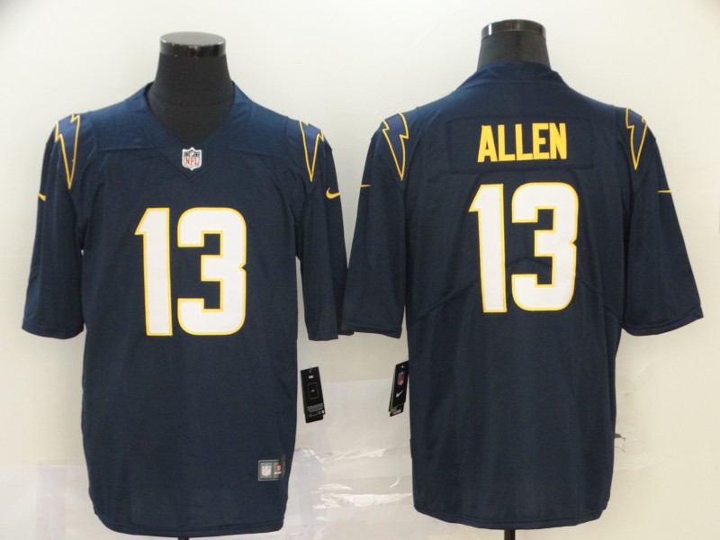 Men's Los Angeles Chargers #30 Austin Ekeler Navy Blue 2020 NEW Vapor ...