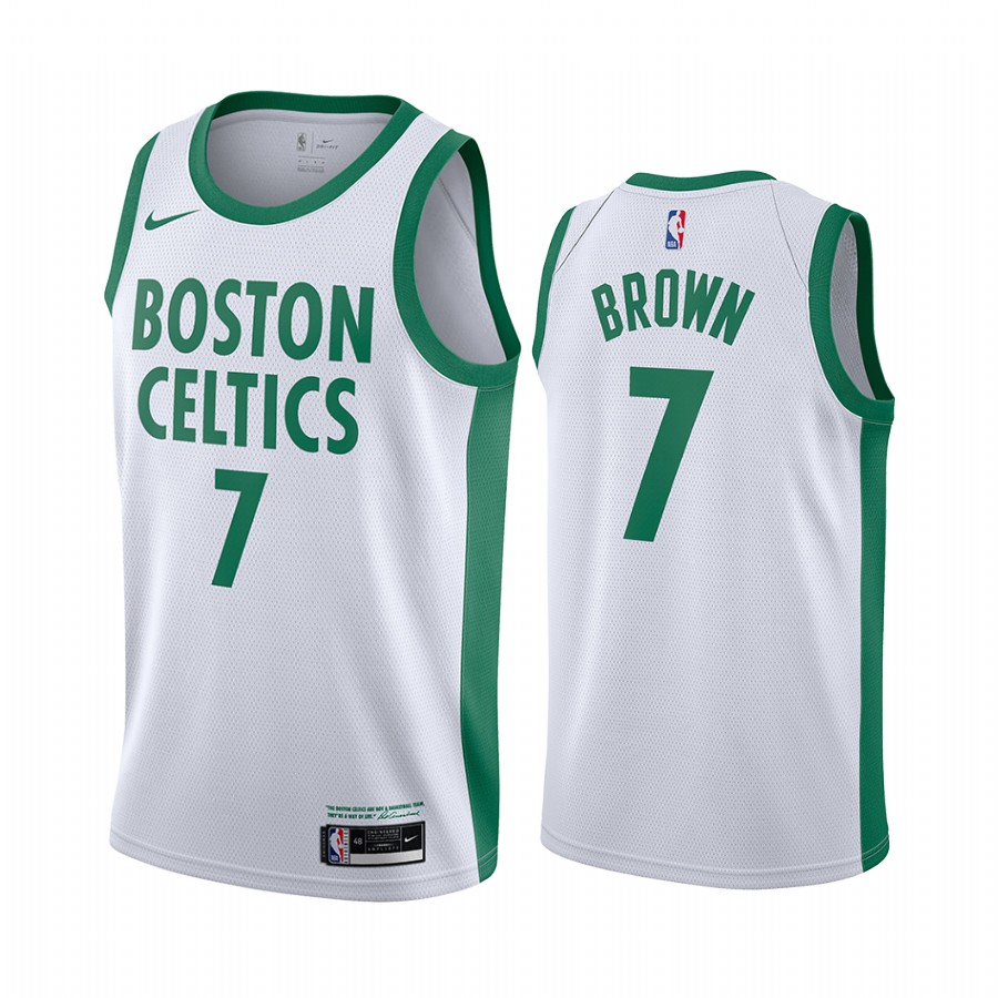 Nike Celtics #36 Marcus Smart White NBA Swingman 2020-21 City Edition ...