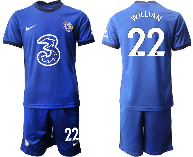 Men 2020-2021 club Chelsea home 22 blue Soccer Jerseys1 on sale,for ...