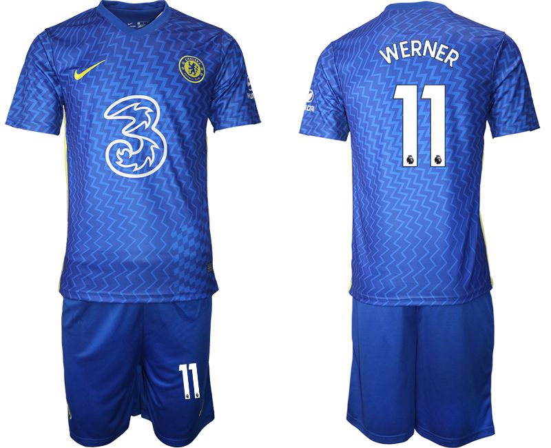 Men 2021-2022 Club Chelsea FC home blue 10 Nike Soccer Jersey on sale ...