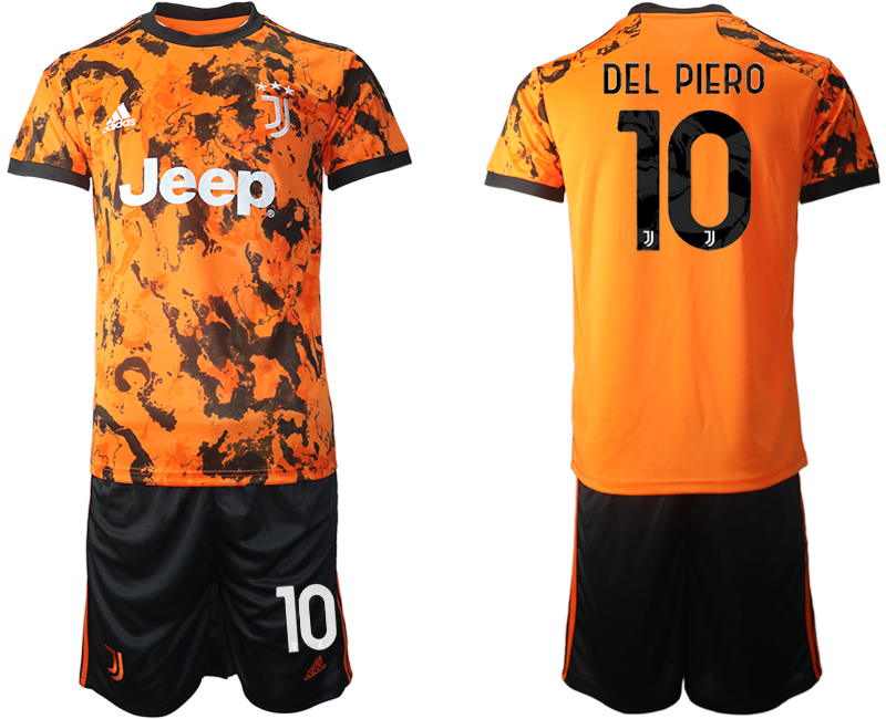 Men 2020-2021 club Juventus Second away 8 orange Soccer Jerseys on sale ...
