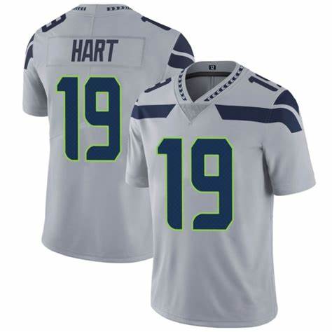Men's Seattle Seahawks #19 Penny Hart Gray Vapor Untouchable Limited ...