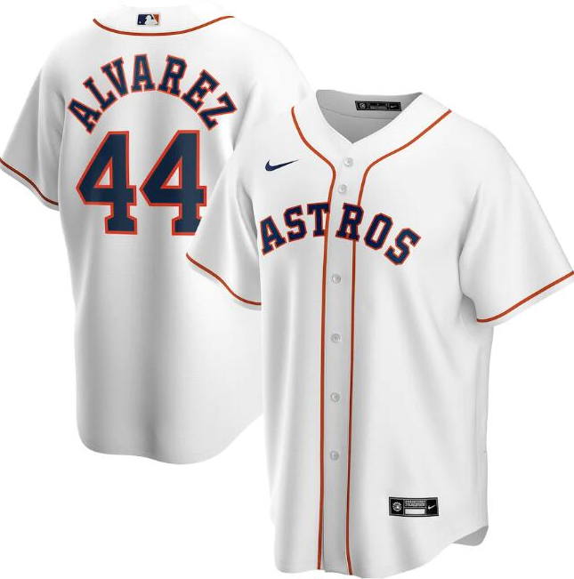 Men's Houston Astros White #44 Yordan Alvarez Cool Base Stitched MLB ... Men's Houston Astros White #44 Yordan Alvarez Cool Base Stitched MLB ...