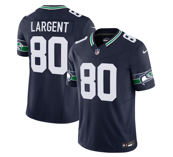 Men's Seattle Seahawks #80 Steve Largent 2023 F.U.S.E. Green Limited ...