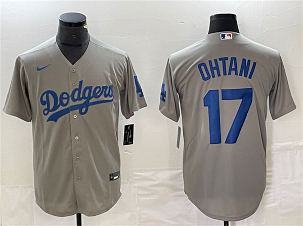 Men's Los Angeles Dodgers #17 Shohei Ohtani White Flex Base Stitched ...