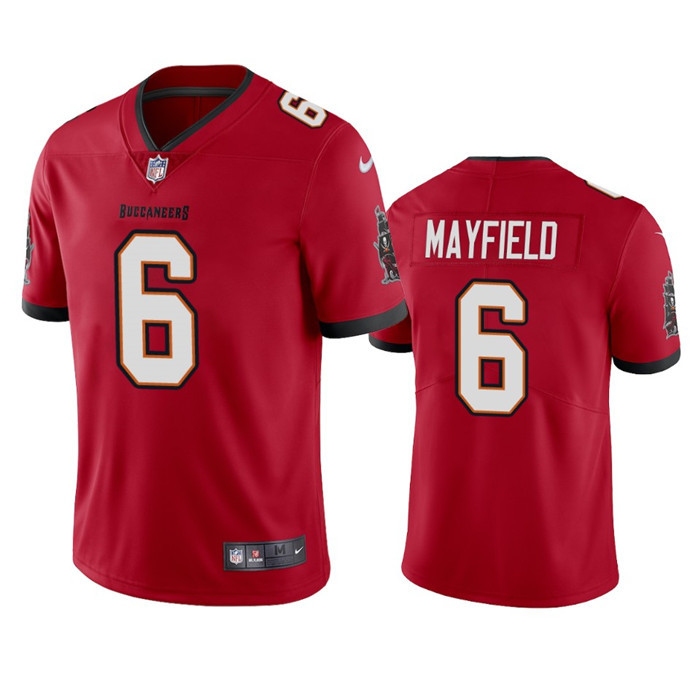 Men's Tampa Bay Buccaneers #6 Baker Mayfield Orange 2023 F.U.S.E ...
