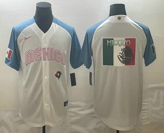 Men's Mexico Baseball #56 Randy Arozarena 2023 Red World Classic ...