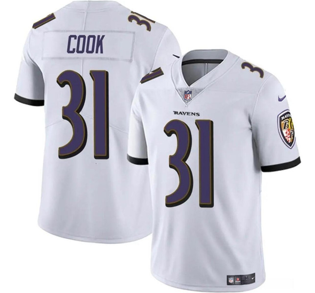 Youth Baltimore Ravens #31 Dalvin Cook Black Stitched Jersey on sale ...