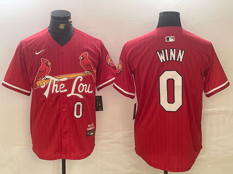 Men's St Louis Cardinals #0 Masyn Winn Red 2024 City Connect Limited ... Men's St Louis Cardinals #0 Masyn Winn Red 2024 City Connect Limited ...