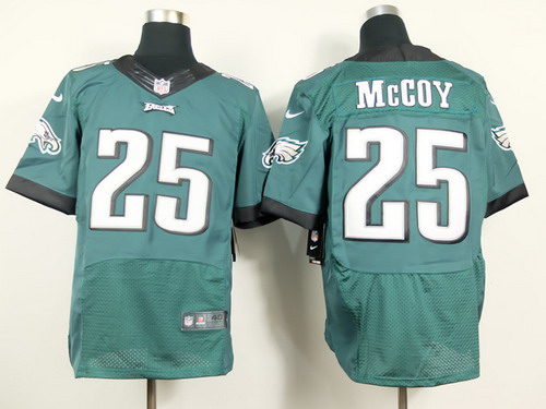 Nike Philadelphia Eagles #25 LeSean McCoy 2014 Dark Green Elite Jersey ...