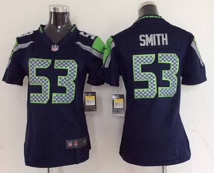 Nike Seattle Seahawks #31 Kam Chancellor Navy Blue Game Womens Jersey ...