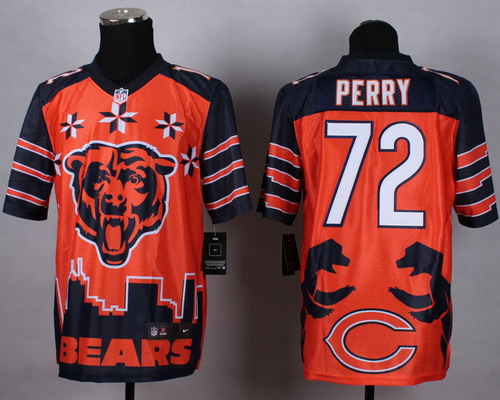 Nike Chicago Bears #50 Mike Singletary 2015 Noble Fashion Elite Jersey ...