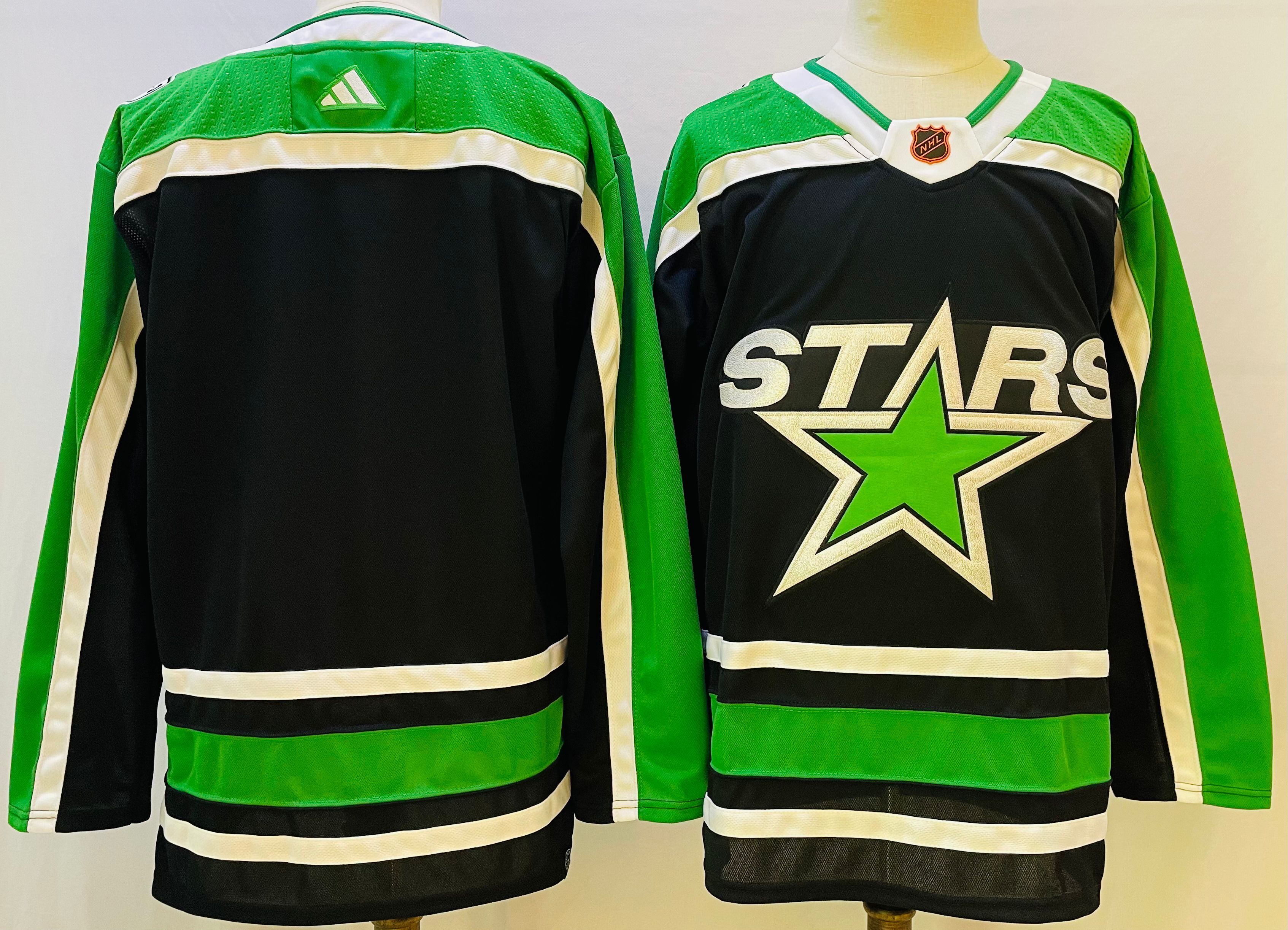 Men's Dallas Stars Blank 2022 Balck Reverse Retro 2.0 Stitched Jersey ...
