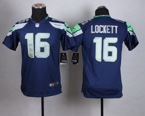 Youth Seattle Seahawks #16 Tyler Lockett Nike Gray Game Jersey on sale ...