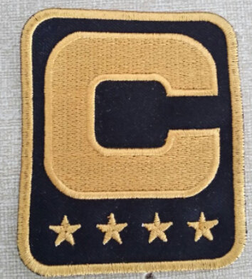 New Orleans Saints Captain Black C Patch on sale,for Cheap,wholesale ...